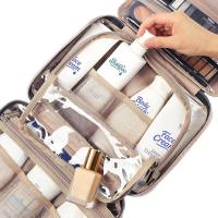 China Women’s Hanging Travel Toiletry Bag, Portable Makeup and Cosmetic Organizer with Multi-Compartment Storage for Toiletries, Skincare and Bathroom Essentials for sale