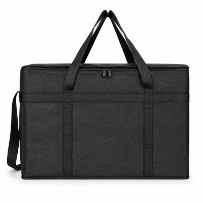 China Extra Large Insulated Food Delivery Bag, XXXL Thermal Catering Tote for Hot & Cold Food Transport, Restaurant, Pizza & Grocery Delivery for sale