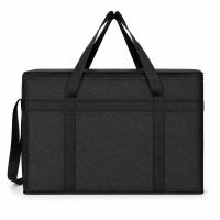 China Extra Large Insulated Food Delivery Bag, XXXL Thermal Catering Tote for Hot & Cold Food Transport, Restaurant, Pizza & Grocery Delivery for sale