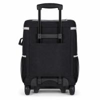 China 50L Rolling Cooler Bag with Wheels, 80-Can Large Insulated Soft Cooler with Telescopic Handle, Collapsible Trolley Cart for Grocery Shopping, Camping & Outdoor Travel for sale