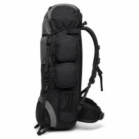 China 50L Hiking Backpack with Rain Cover, Large Trekking Pack for Men & Women, Camping, Travel & Outdoor Sports for sale