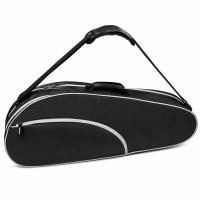 China 3–5 Racket Tennis Bag, Large Padded Racquet Bag with Shoe Compartment, Phone Pocket & Gear Storage for Tennis and Badminton for sale