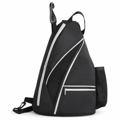 China Pickleball Backpack with Fence Hook, Large Capacity Sports Bag with 5 Dedicated Pockets, Paddle Storage & Bottle Holder for sale