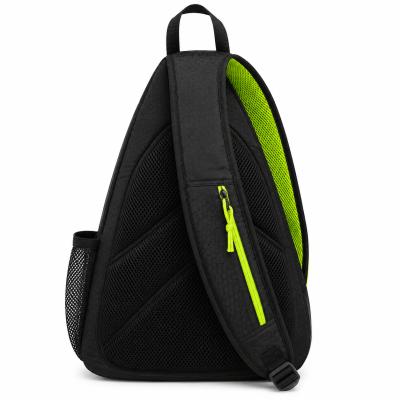 China Pickleball Sling Bag for Men & Women, Large Capacity Backpack with Fence Hook, Paddle Pockets & Bottle Holder for sale