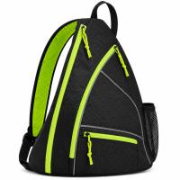China Pickleball Sling Bag for Men & Women, Large Capacity Backpack with Fence Hook, Paddle Pockets & Bottle Holder for sale