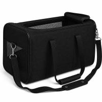 China Large Airline-Approved Pet Carrier, Soft-Sided Travel Bag for Cats & Small Dogs with Mesh Ventilation, Padded Interior & Carry Straps for sale
