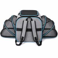 China Airline Approved Expandable Pet Carrier | Soft Travel Carrier for Cats & Small Dogs for sale