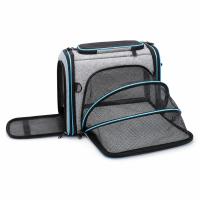 China Airline Approved Expandable Pet Carrier | Soft Travel Carrier for Cats & Small Dogs for sale