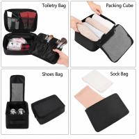 China 8-Piece Packing Cubes for Travel, Space Saving Luggage Organizer Set with Multiple Sizes, Suitcase Packing Bags for Clothes, Shoes & Accessories, Jet Black for sale