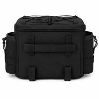 China 15L Waterproof Bike Rack Bag with Rain Cover, Rear Bicycle Pannier Trunk Storage Bag for Cycling, Commuting, Touring and Outdoor Adventures for sale