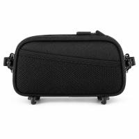 China Lightweight Bike Top Tube Bag with 1.3L Storage Capacity, Waterproof Cycling Frame Bag with 3-Point Elastic Cord for Road Bikes and Mountain Bikes for sale