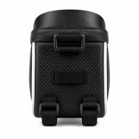 China Waterproof Bike Phone Front Frame Bag with Touch Screen Phone Holder, Bicycle Cycling Storage Pouch for Road Bike & Mountain Bike Accessories for sale