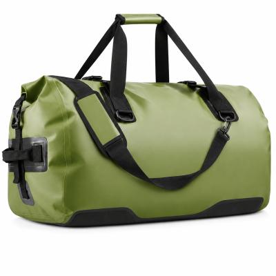 China Waterproof Dry Duffel Bag 40L/60L/80L, Roll Top Travel Gear Bag with Shoulder Strap, Large Capacity Waterproof Storage Bag for Kayaking, Boating, Camping, Hiking & Outdoor Adventures for sale
