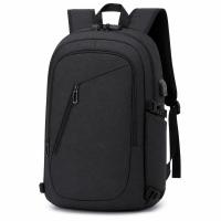 China Anti-Theft Laptop Backpack for Travel & Work, 15.6 Inch Computer Backpack with USB Charging Port, Water Resistant Business Bag for Men & Women for sale