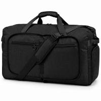 China OEM ODM Large Foldable Travel Duffel Bag for Women & Men, Lightweight Weekender Carry On Bag with Spacious Storage for Airport Travel, Gym and Weekend Getaways for sale