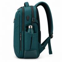 China Business Laptop Backpack for Work and Travel, Water-Resistant 15.6 Inch Computer Backpack with USB Port, Luggage Strap and Side Bottle Pocket for sale