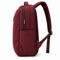 China Minimalist Burgundy Business Backpack, Water-Resistant Laptop Backpack for Office, Travel and Daily Commute for sale