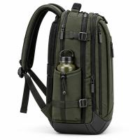 China Large Capacity Business Travel Backpack for Men, Water-Resistant Laptop Backpack with Multi-Compartment Storage, Compression Straps, Bottle Pocket & Reinforced Base for sale