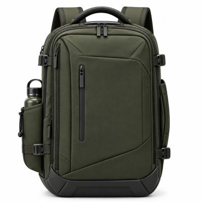 China Large Capacity Business Travel Backpack for Men, Water-Resistant Laptop Backpack with Multi-Compartment Storage, Compression Straps, Bottle Pocket & Reinforced Base for sale