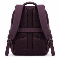 China Plum Purple Business Laptop Backpack for Men and Women, Water-Resistant Work Travel Backpack with 15.6-Inch Laptop Compartment, Bottle Pocket, Trolley Strap & Multi-Pocket Storage for sale