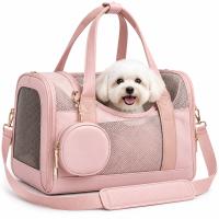 China Soft-Sided Pet Carrier Bag for Small Dogs & Cats, Breathable Airline-Friendly Travel Tote with Mesh Panels, Top Opening & Shoulder Strap for sale