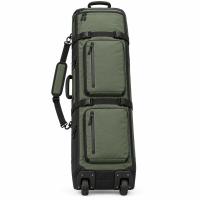 China OEM ODM Padded Snowboard Roller Bag – Heavy Duty Wheeled Snowboard Travel Case with Large Front Storage Pockets and Shoulder Strap for sale