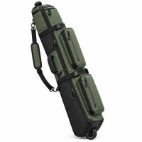 China OEM ODM Padded Snowboard Roller Bag – Heavy Duty Wheeled Snowboard Travel Case with Large Front Storage Pockets and Shoulder Strap for sale