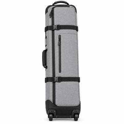 China Custom OEM ODM Minimalist Wheeled Snowboard Travel Bag – Padded Water-Resistant Snowboard Roller Case with Compression Straps, Reinforced Handles & Accessory Pocket for sale