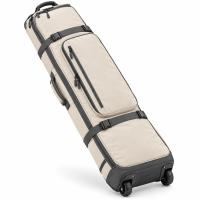 China Custom OEM ODM Minimalist Wheeled Snowboard Travel Bag – Padded Water-Resistant Snowboard Roller Case with Compression Straps, Reinforced Handles & Front Accessory Pocket for sale