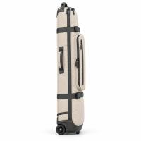 China Custom OEM ODM Minimalist Wheeled Snowboard Travel Bag – Padded Water-Resistant Snowboard Roller Case with Compression Straps, Reinforced Handles & Front Accessory Pocket for sale