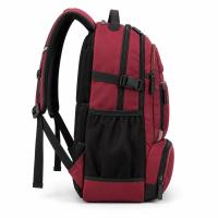 China Custom Logo Bag Wholesale Travel Backpack with Shoe Compartment – Large Multi-Pocket Carry-On Backpack with Separate Shoe Storage, Side Mesh Pockets & Padded Shoulder Straps for sale