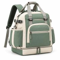 China ODM Bag Supplier Convertible Travel Backpack with Shoe Compartment – Large Weekender Carry-On Backpack with Side Bottle Pockets, Front Organizer & Padded Shoulder Straps for sale