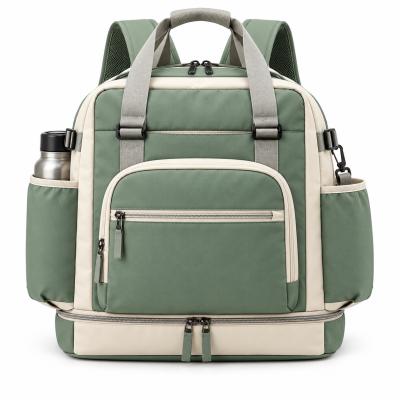China ODM Bag Supplier Convertible Travel Backpack with Shoe Compartment – Large Weekender Carry-On Backpack with Side Bottle Pockets, Front Organizer & Padded Shoulder Straps for sale