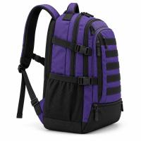 China ODM Bag Supplier Tactical Travel Backpack – Large Multi-Pocket Outdoor Backpack with Compression Straps, MOLLE Webbing, Side Mesh Pockets & Padded Shoulder Straps for sale