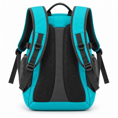 China ODM Bag Supplier Sports Backpack with Shoe Compartment – Lightweight Gym Travel Backpack with Front Mesh Pocket, Side Bottle Holders & Padded Shoulder Straps for sale