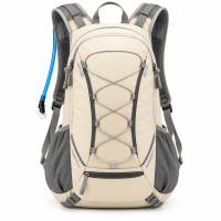 China ODM Bag Supplier Hydration Hiking Backpack with Water Bladder Tube – Lightweight Outdoor Daypack with Front Bungee System, Side Mesh Pockets & Breathable Shoulder Straps for sale