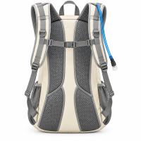 China ODM Bag Supplier Hydration Hiking Backpack with Water Bladder Tube – Lightweight Outdoor Daypack with Front Bungee System, Side Mesh Pockets & Breathable Shoulder Straps for sale