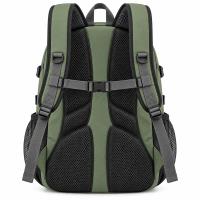 China OEM Bag Manufacturer Outdoor Hiking Backpack with Bungee Cord System – Lightweight Multi-Pocket Daypack with Side Mesh Bottle Pockets, Compression Straps & Padded Shoulder Straps for sale