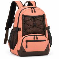 China Outdoor Sports Backpack with Front Mesh Pocket – Lightweight Hiking Daypack with Bungee Cord, Side Bottle Pockets, Compression Straps & Padded Shoulder Straps Custom Bag Manufacturer for sale