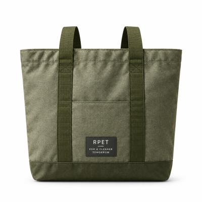 China OEM ODM RPET Tote Bag Manufacturer – Custom Recycled Polyester Shopping Tote for Bulk Wholesale, Corporate & Private Label Programs for sale