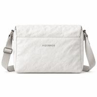 China OEM Tyvek Shoulder Bag Manufacturer – Sustainable Flap Messenger Bag for Bulk Orders and Brand Customization for sale