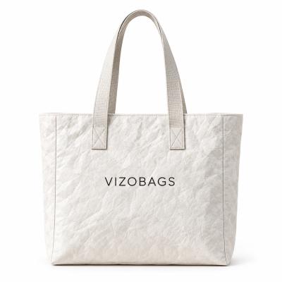 China Private Label Tyvek Tote Bag Supplier – Water-Resistant Lightweight Tote Bag for Custom Bag Collections for sale