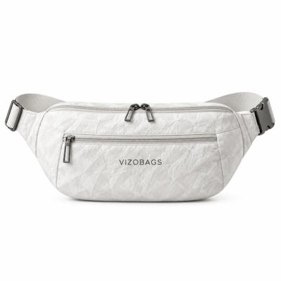China OEM ODM Tyvek Waist Bag Manufacturer – Lightweight Minimalist Crossbody Sling Bag with Custom Logo for Wholesale and Private Label for sale