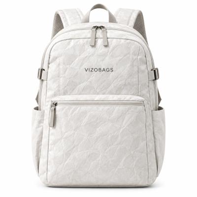 China Custom Tyvek Backpack Supplier – Lightweight Travel Laptop Backpack with Front Pocket for OEM ODM Bulk Orders for sale