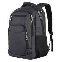 China Custom OEM Water-Resistant Business Backpack with Multi-Compartment Design and 17-inch Laptop Compartment for sale
