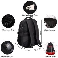 China Custom Business Backpack with Built-in Combination Lock, Water-Repellent Fabric & Multi-Compartment Design for sale