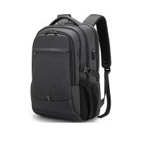 China OEM ODM Business Backpack with USB Charging Port, Side Compression Buckles, and Water-Repellent Laptop Backpack Design for sale