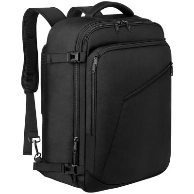 China Custom Logo Business Backpack and Laptop Daypack with Diagonal Zipper and Buckle Straps for Commuter Use for sale