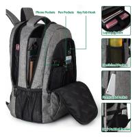China Biodegradable Machine Washable Recycled Cotton Business Backpack and Laptop Backpack for Eco-Friendly Professionals for sale