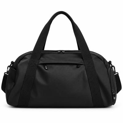 China Custom Travel Duffel Bag with Shoe Compartment in Water-Resistant Oxford Fabric for Gym and Sports Use for sale